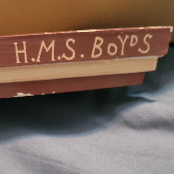 HMS Boyd's Bears Collection | Other | Hms Boyds Bears Wooden Boat ...